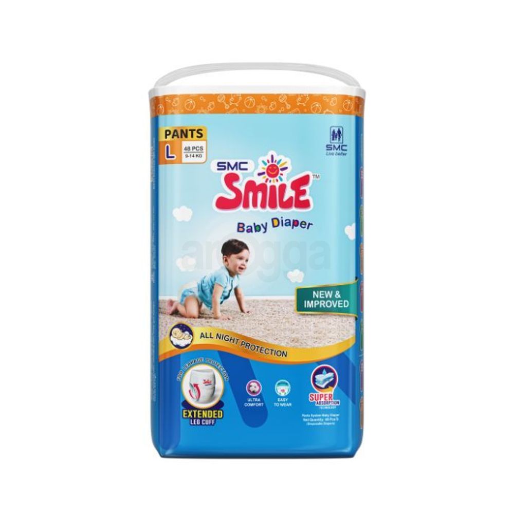Smile Baby Diaper Pants Jumbo Large 48 pcs Pack A price in Bangladesh ...