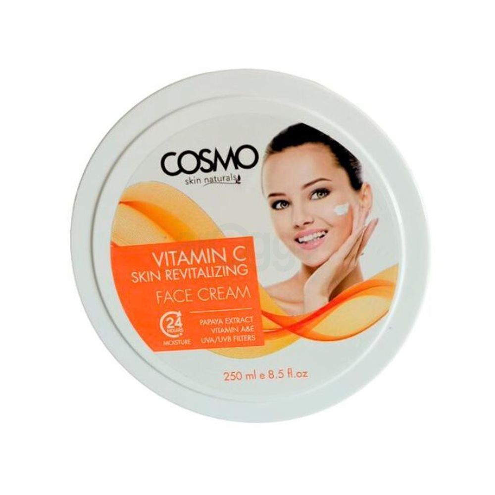 Cosmo Vita C Skin Revitalizing Face Cream with Papaya Extract, Vitamin ...