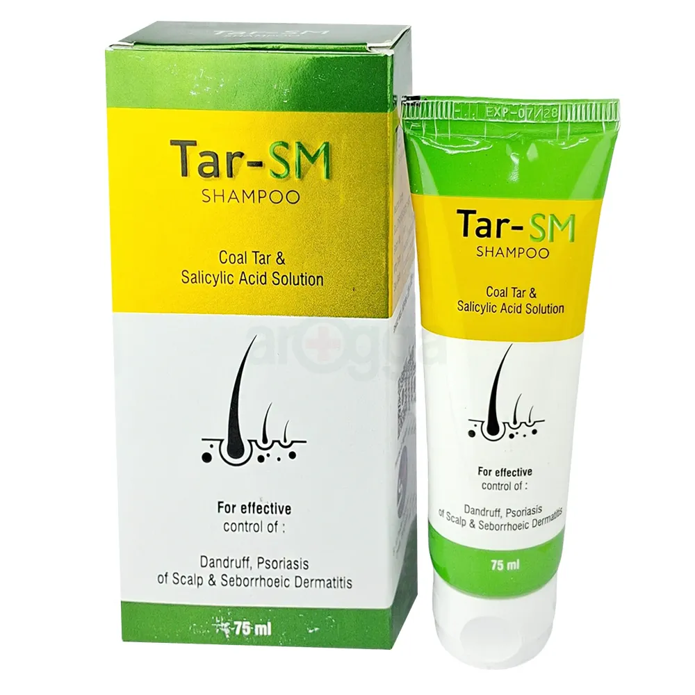 Tar-SM Anti-Dandruff Shampoo with Coal Tar & Salicylic Acid – 75ml ...