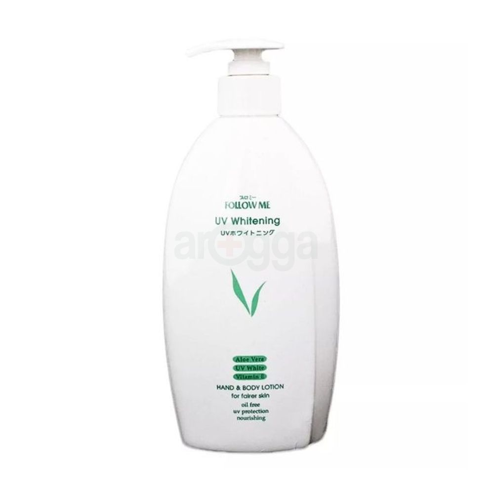 Follow Me UV Oil Free Whitening Hand & Body Lotion for Fairer Skin ...
