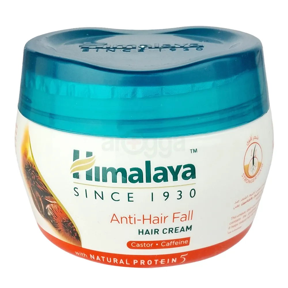 Himalaya Anti-Hair Fall Protein Hair Cream with Castor & Caffeine ...