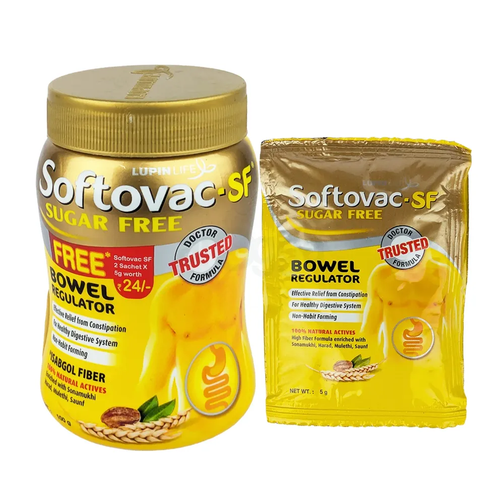 Softovac SF Sugar-Free Bowel Regulator Powder — 100 g price in ...