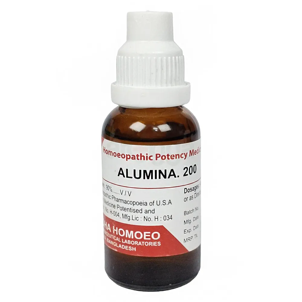 Alumina 200 30ml(Zoha Homeo) price in Bangladesh | Arogga