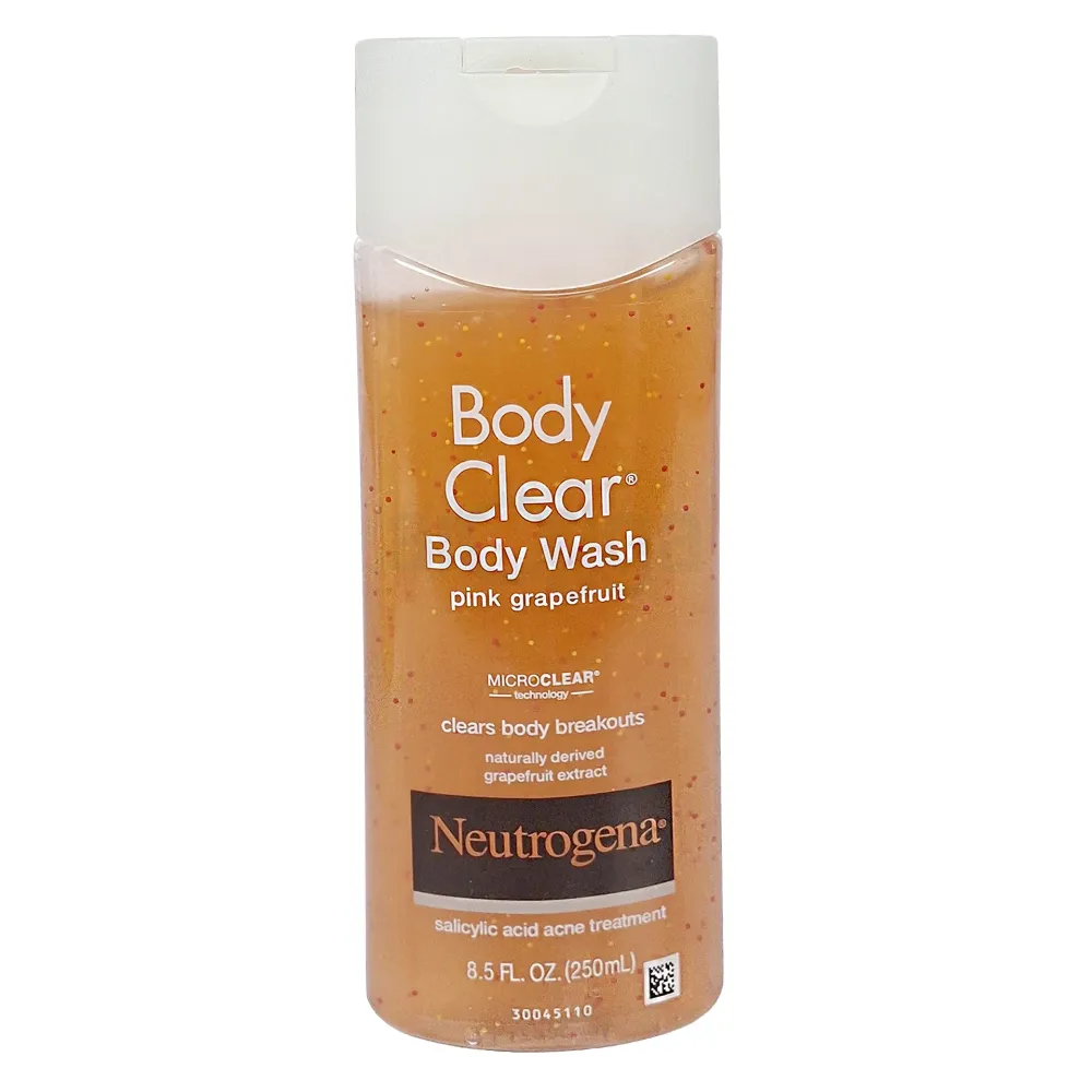 Neutrogena Body Clear Pink Grapefruit Body Wash with Salicylic Acid ...