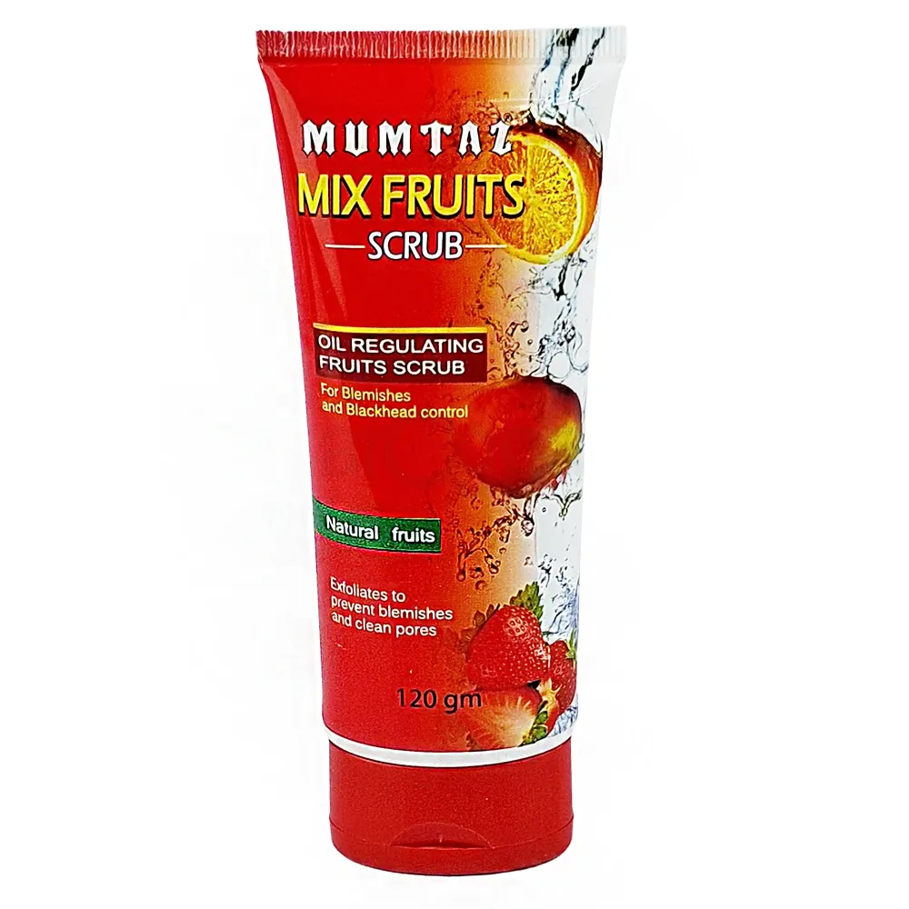 Mumtaz Mix Fruits Scrub 120gm price in Bangladesh | Arogga