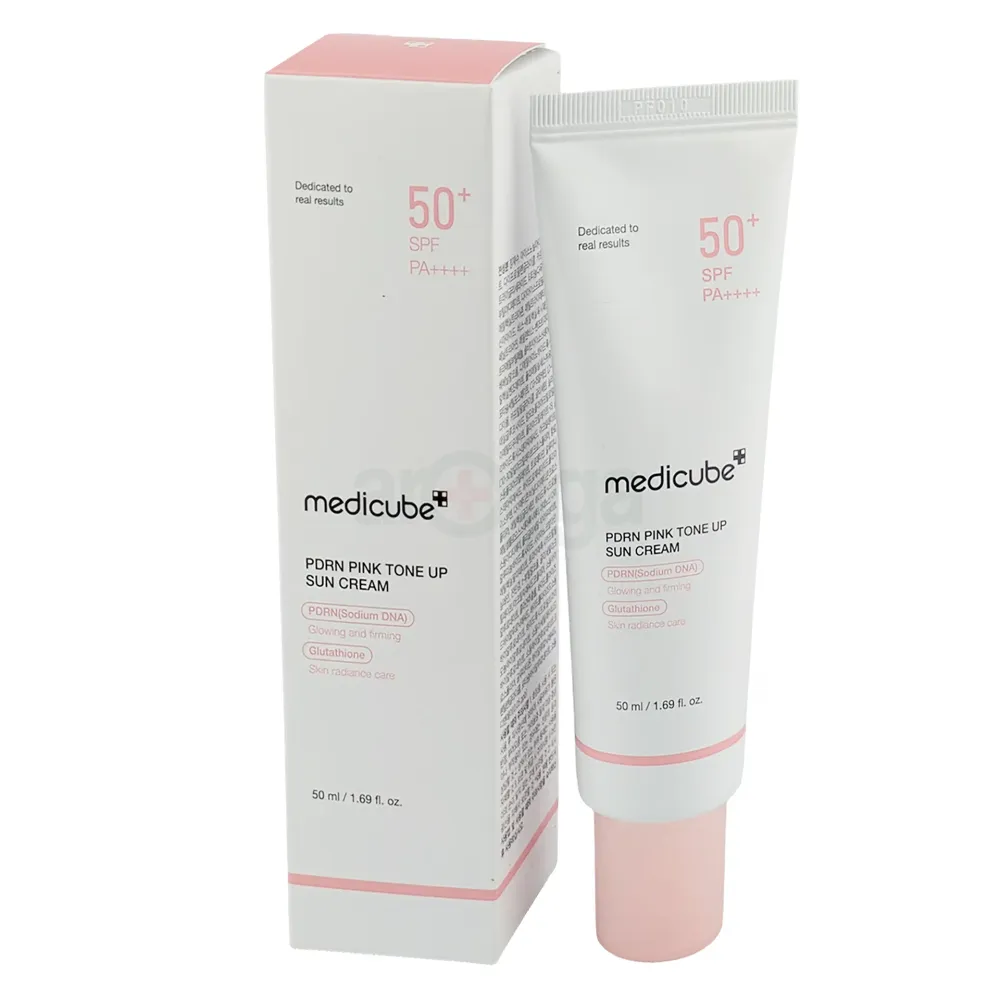 Medicube PDRN Pink Tone Up Sun Cream SPF50+ PA++++ 50ml – Made in Korea ...