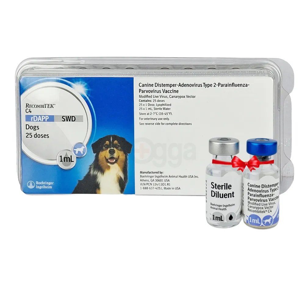 Recombitek C4 Canine Distemper-Adenovirus Type 2-Parainfluenza ...