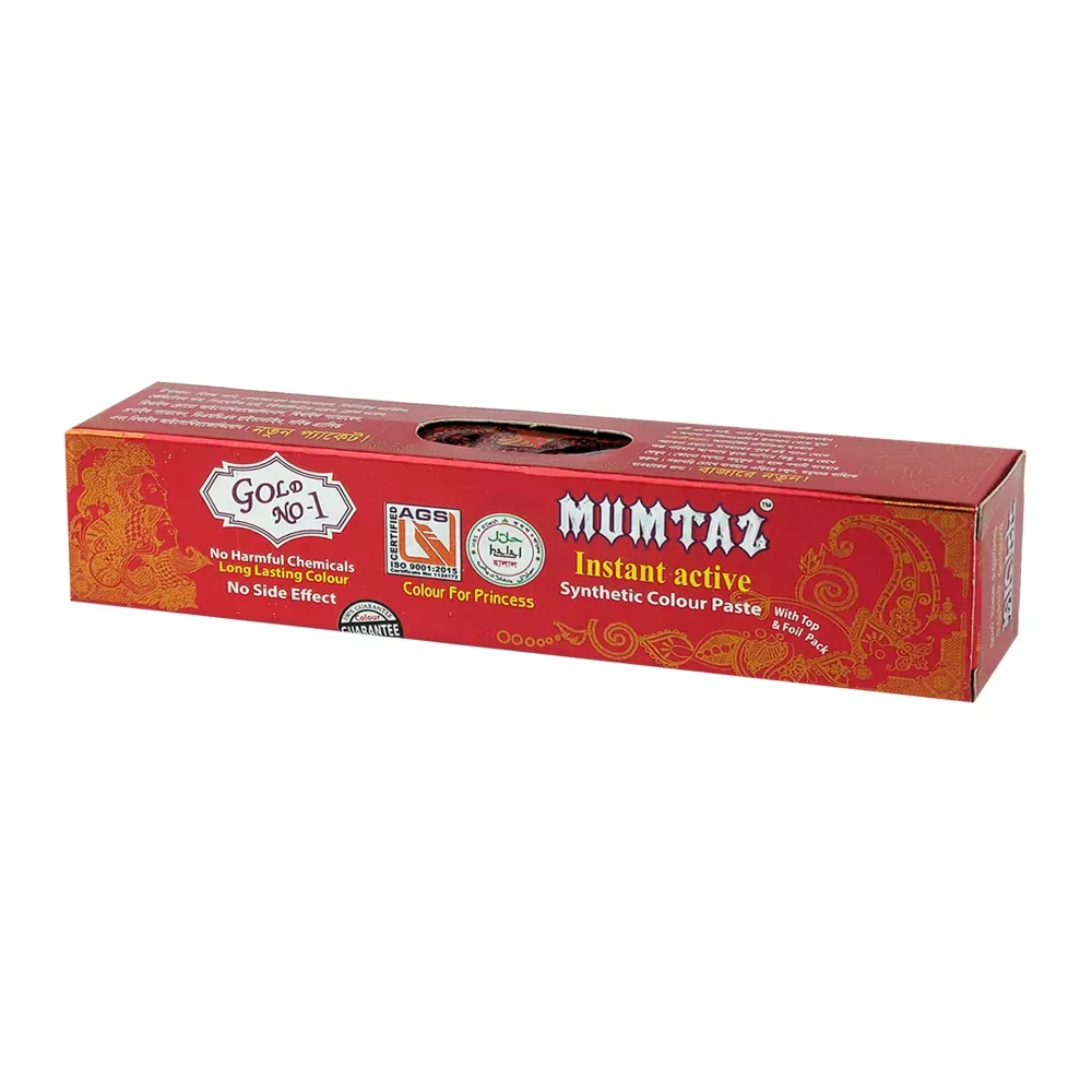 Mumtaz Instant Active Synthetic Colour Paste – Gold No. 1 price in ...