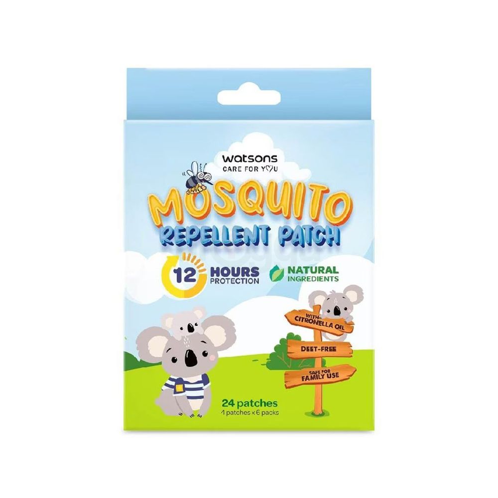 Watsons Care For You Mosquito Repellent Patch 24's Pack price in ...
