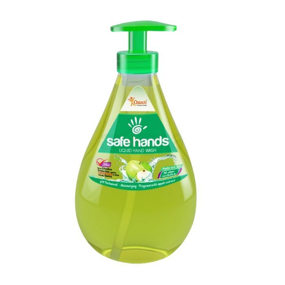 Safe Hands Liquid Hand Wash (Pump) Green Apple 350ml price in ...