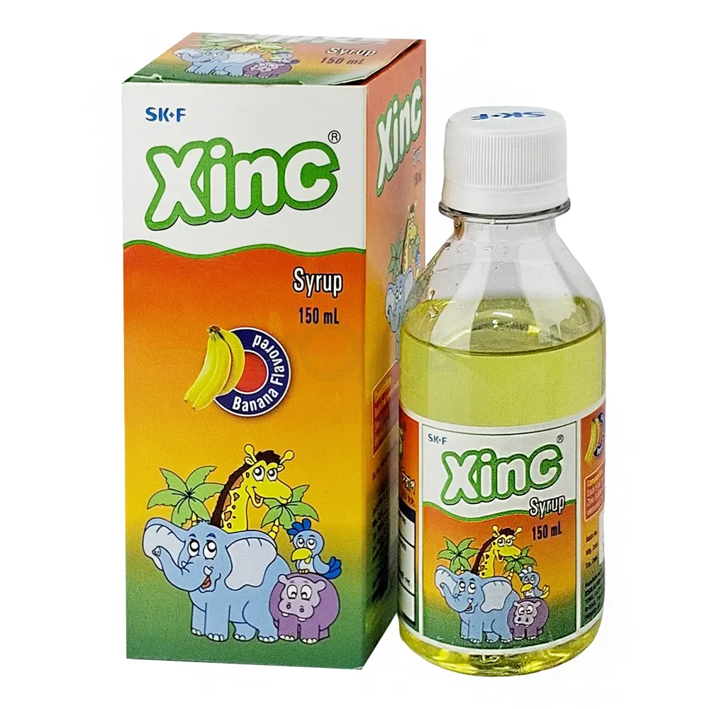 Xinc Syrup 150ml (Banana Flavored) price in Bangladesh | Arogga Online ...