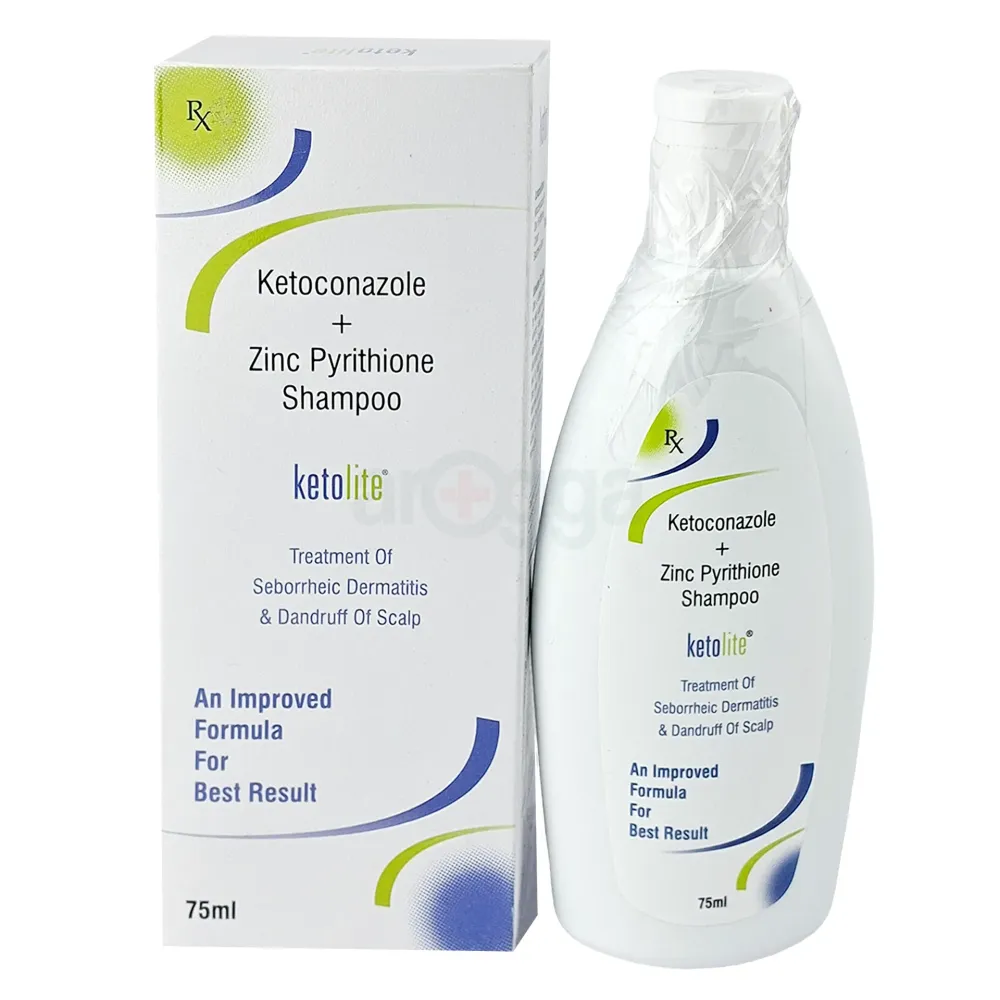 Ketolite (Ketoconazole + Zinc Pyrithione) Shampoo 75ml – Anti-Dandruff ...