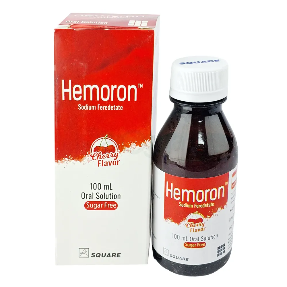 Hemoron 100ml oral_solution - Arogga Online Pharmacy