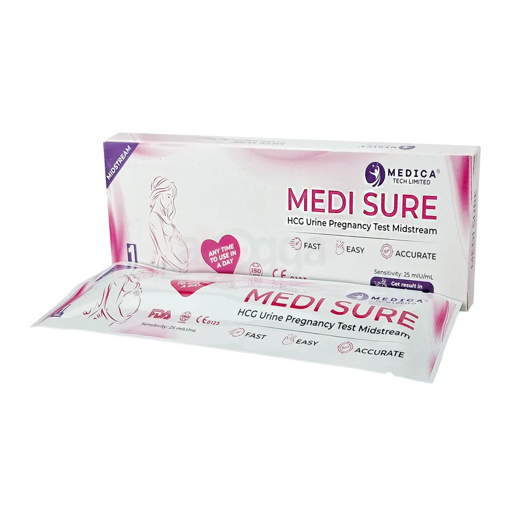 Medi Sure HCG Urine Pregnancy Test Cassette (Code:13536) price in ...