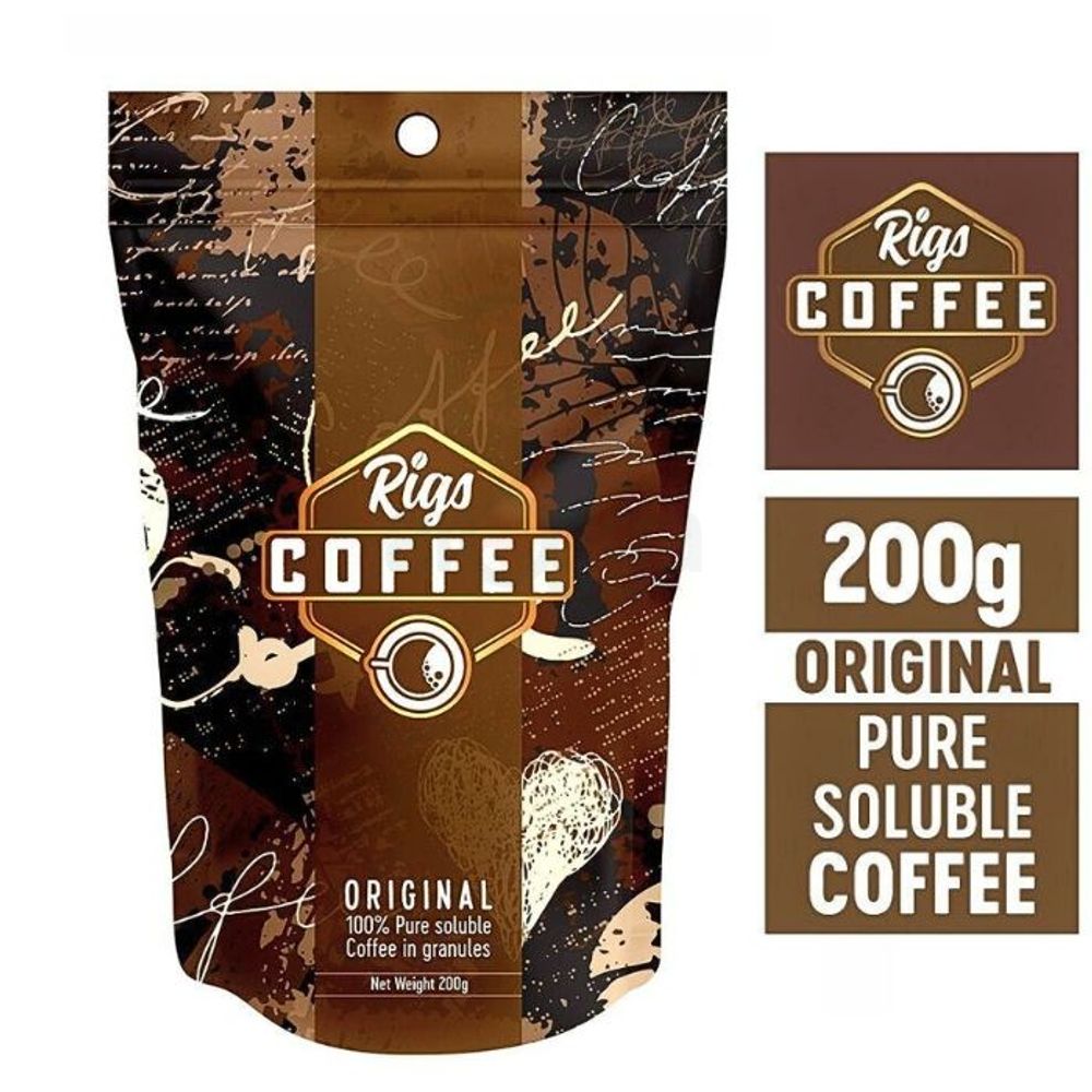 Rigs 100% Pure Soluble Coffee 200g price in Bangladesh | Arogga