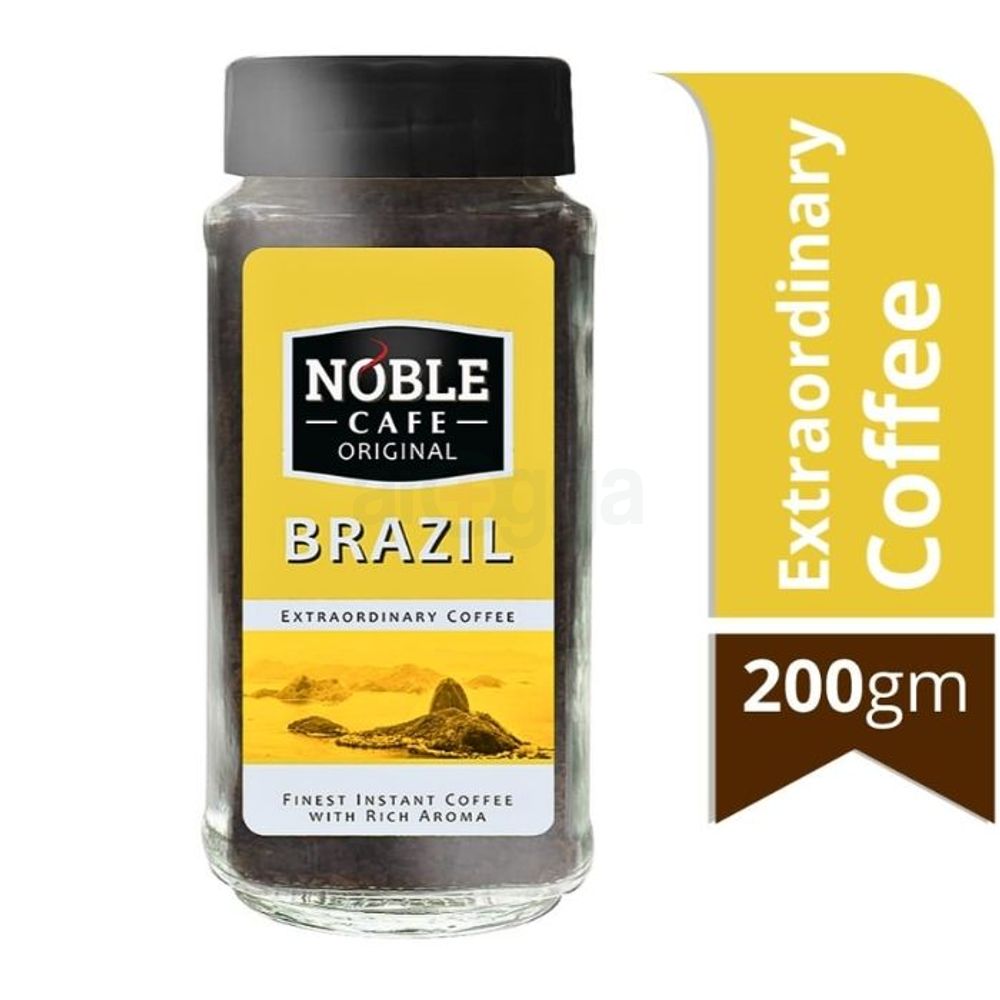 Noble Original Cafe Brazil Instant Coffee with Rich Aroma 200g price in ...