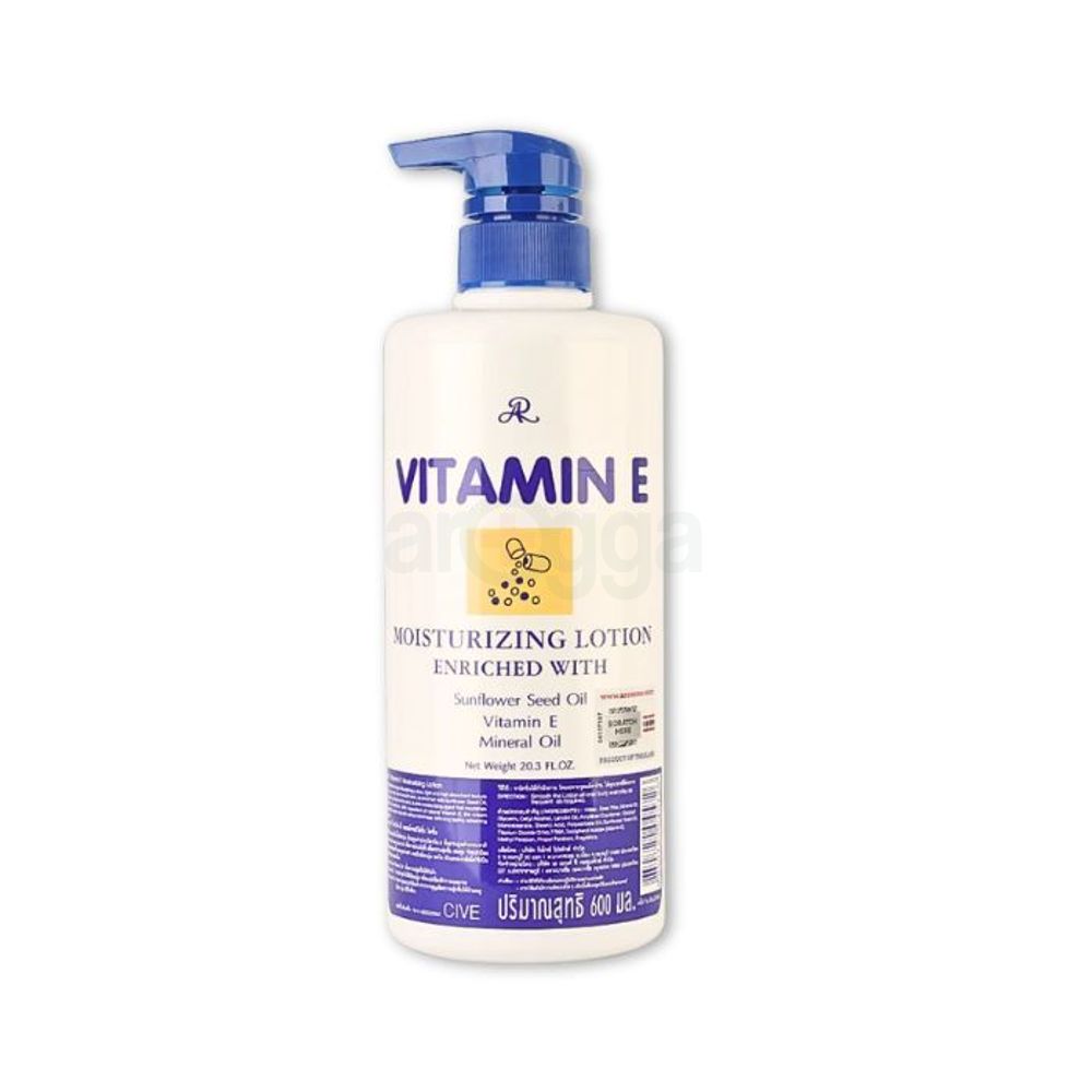 AR Vitamin E Moisturizing Lotion with Sunflower Seed Oil, Vitamin E ...