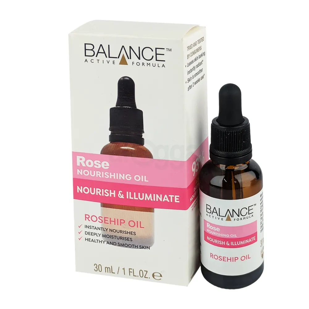 Balance Active Formula Rose Nourishing Oil with Rosehip Oil 30ml ...