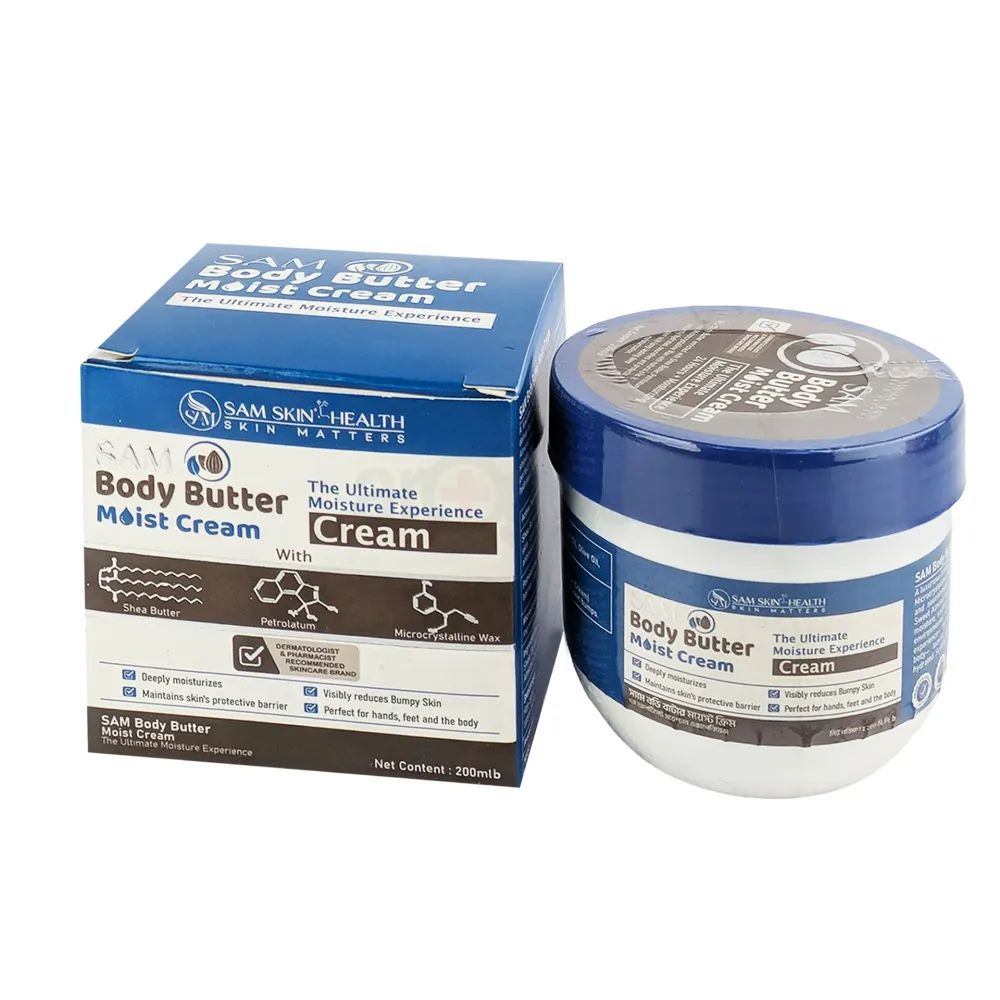 SAM Body Butter Moist Cream 200ml price in Bangladesh | Arogga Online ...