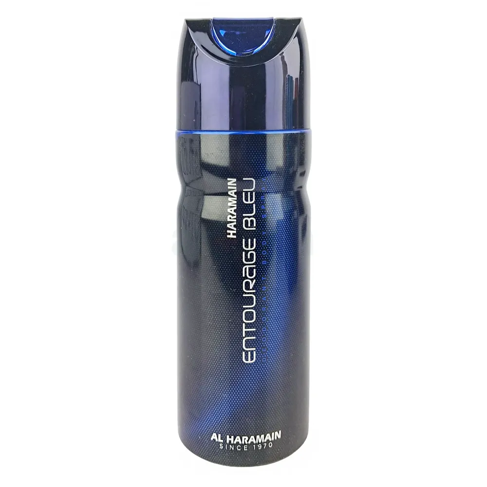 Al Haramain Entourage Blue Deodorant Body Spray for Men 200ml (Made in ...
