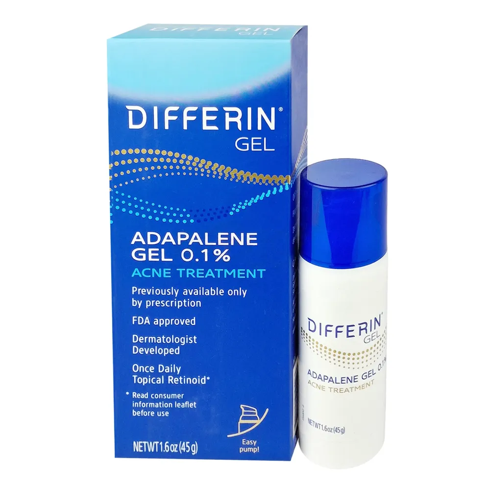 DIFFERIN Adapalene 0.1% Acne Treatment Gel 45g price in Bangladesh | Arogga