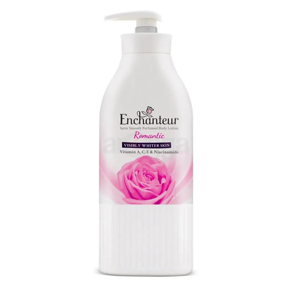 Enchanteur Romantic Satin Smooth Perfumed Body Lotion – With Vitamins A ...