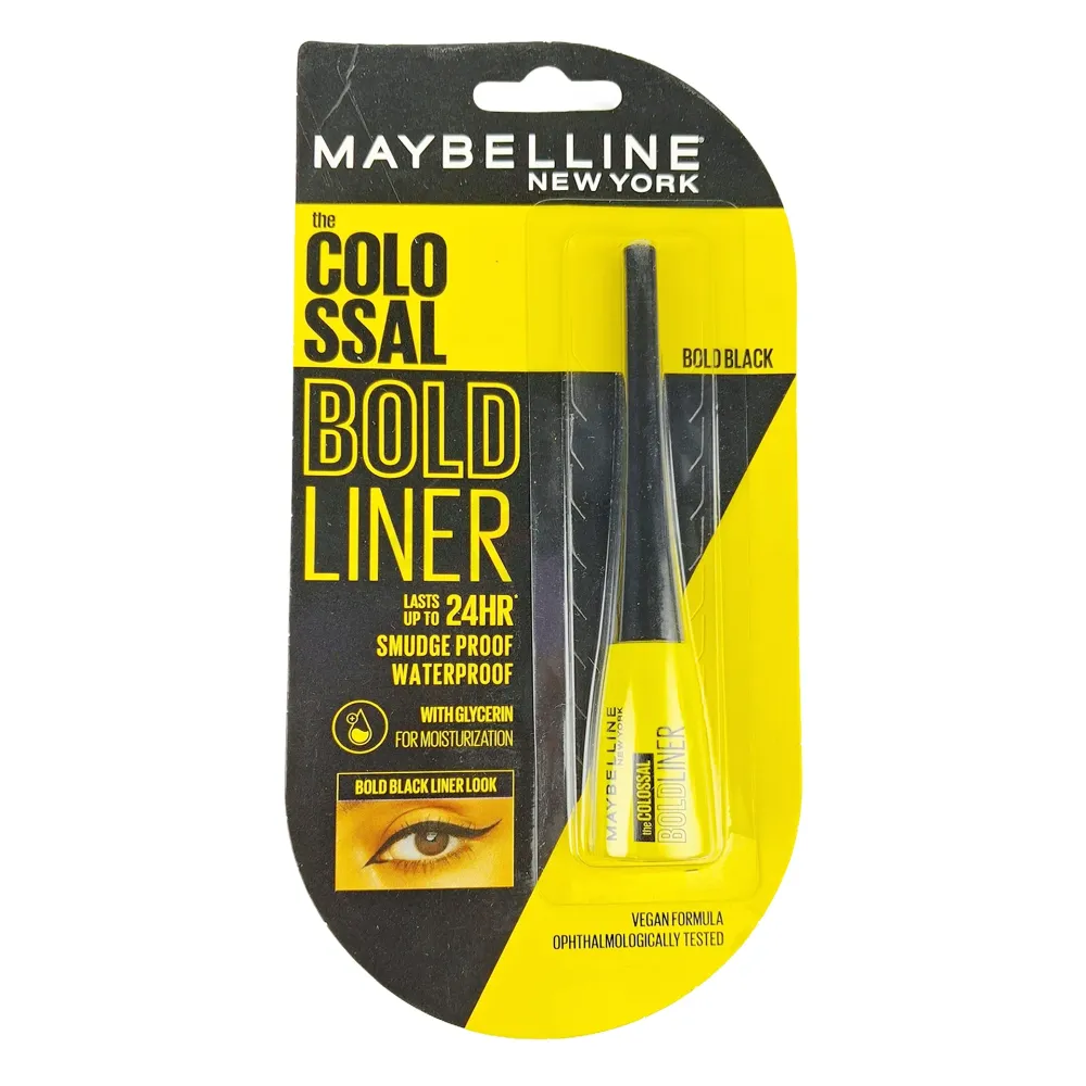 Maybelline New York Eyeliner Colossal Bold Liner, Black-3ml price in ...
