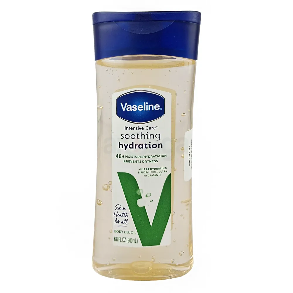 Vaseline Intensive Care Soothing Hydration Body Gel Oil with Ultra ...