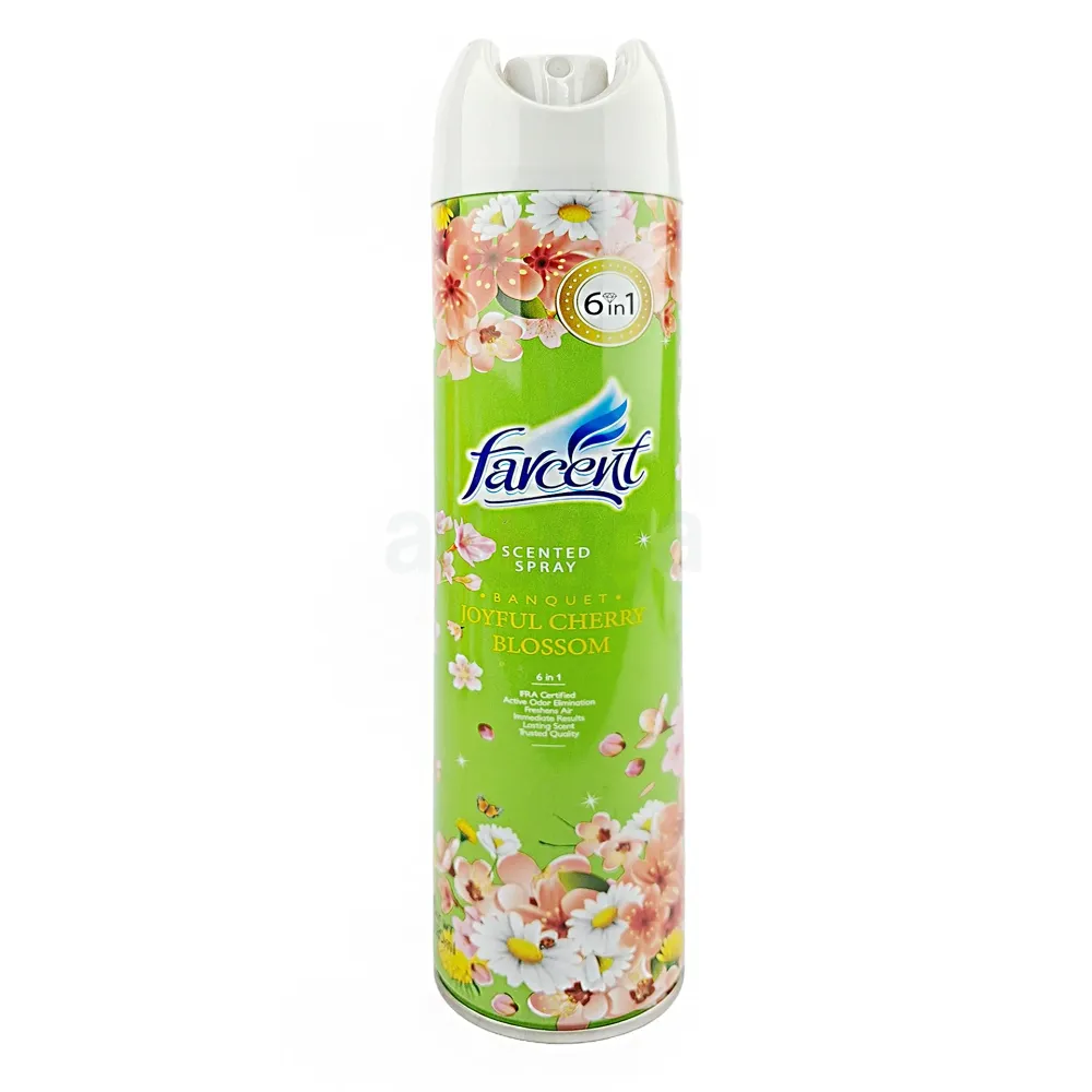 FARCENT Scented Air Freshener Spray – Joyful Cherry Blossom Fragrance ...
