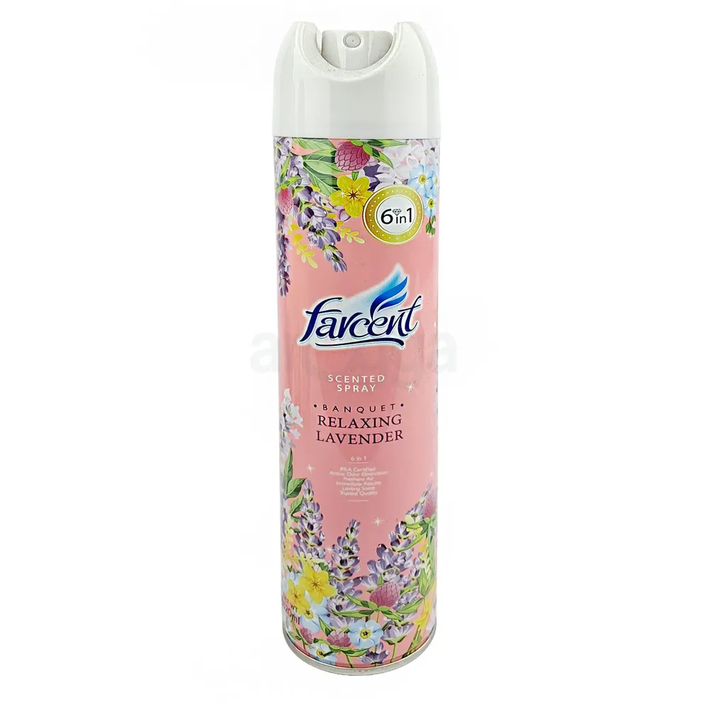 FARCENT Scented Air Freshener Spray – Relaxing Lavender Fragrance ...