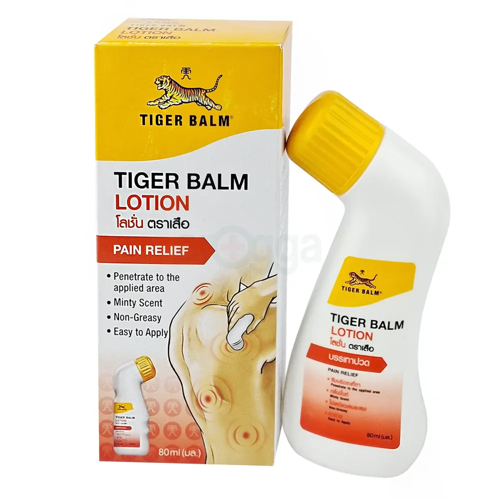 Tiger Balm Pain Relief Lotion Minty Scent Non-Greasy 80ml price in ...
