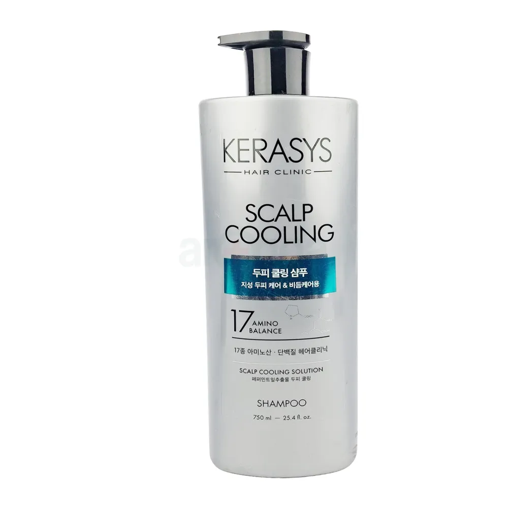 Kerasys Hair Clinic Scalp Cooling Protein Shampoo – Scalp Cooling ...