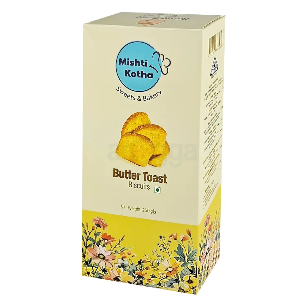 Mishti Kotha Butter Toast 250g price in Bangladesh | Arogga