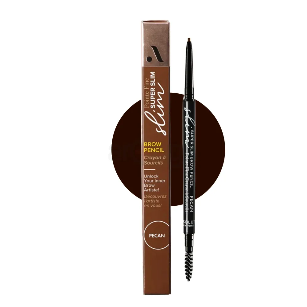 Absolute New York Super Slim Eye Brow Pencil –Pecan (Net Wt. 0.07 gm ...