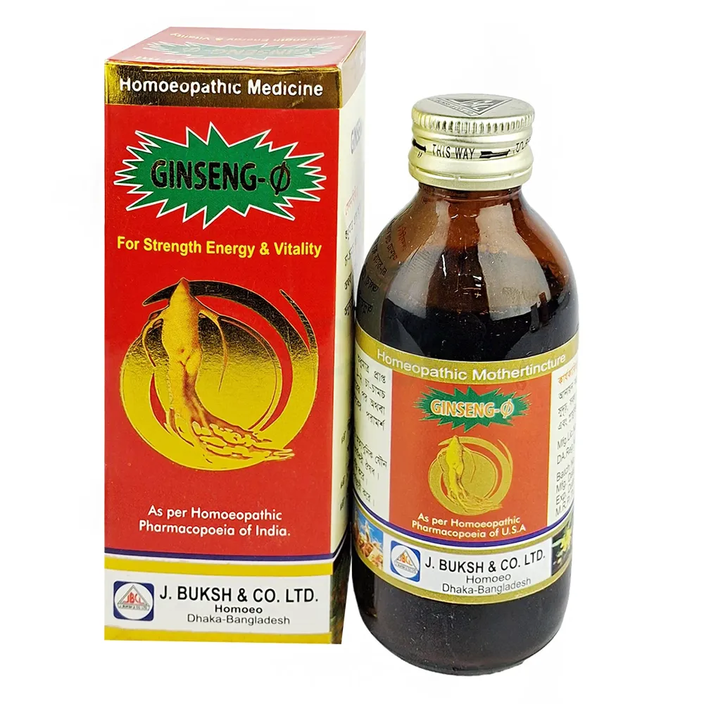 Ginseng Ø 100ml – Strength, Energy & Vitality Tonic (J. Buksh & Co. Ltd.)