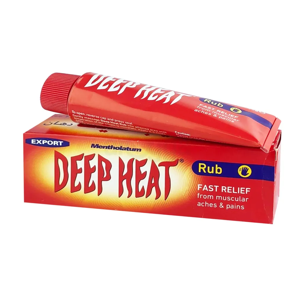 Deep Heat Fast Relief Cream for Muscular Pain Relief – 100g (Made in ...