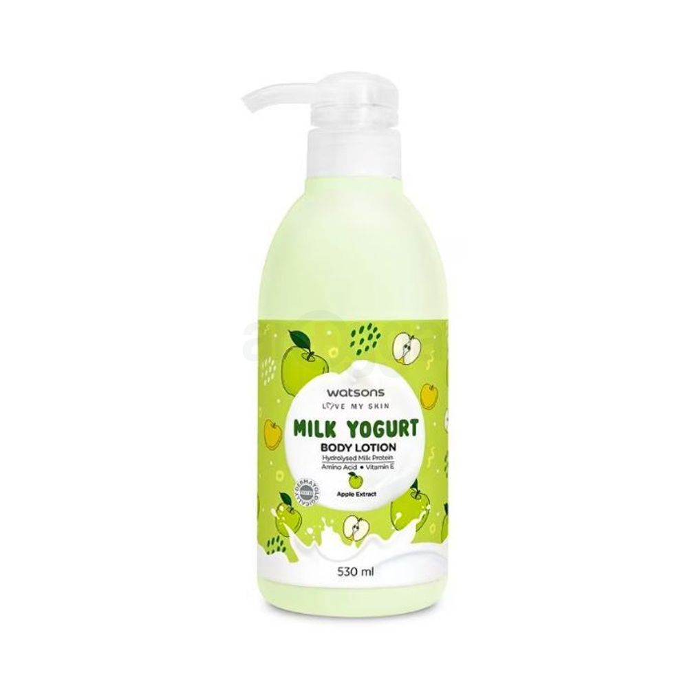 Watsons Love My Skin Milk Yogurt Body Lotion with Apple Extract 530ml ...