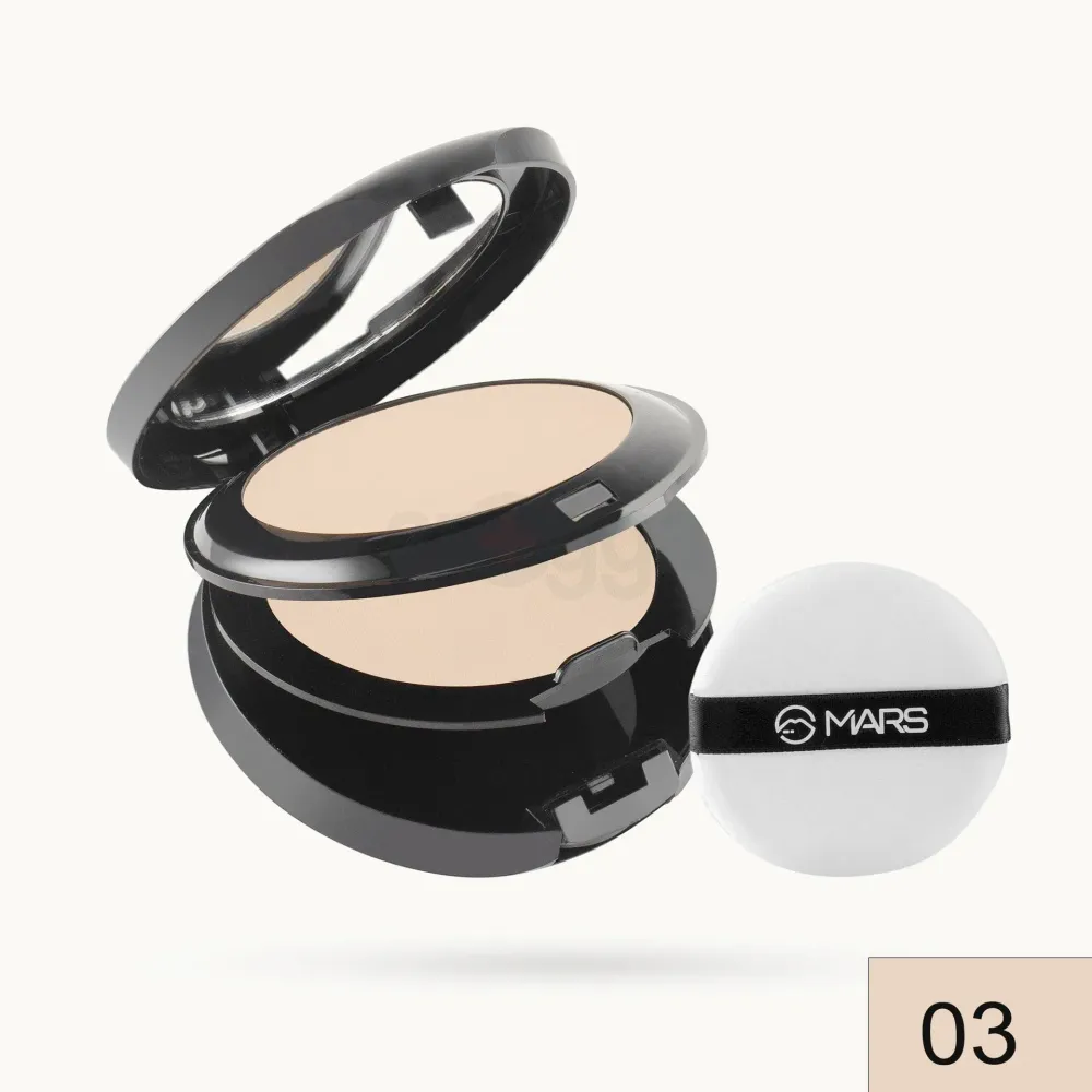 MARS Silky Skin Compact Powder – Shade 03 (2‑in‑1 Face Compact) price ...