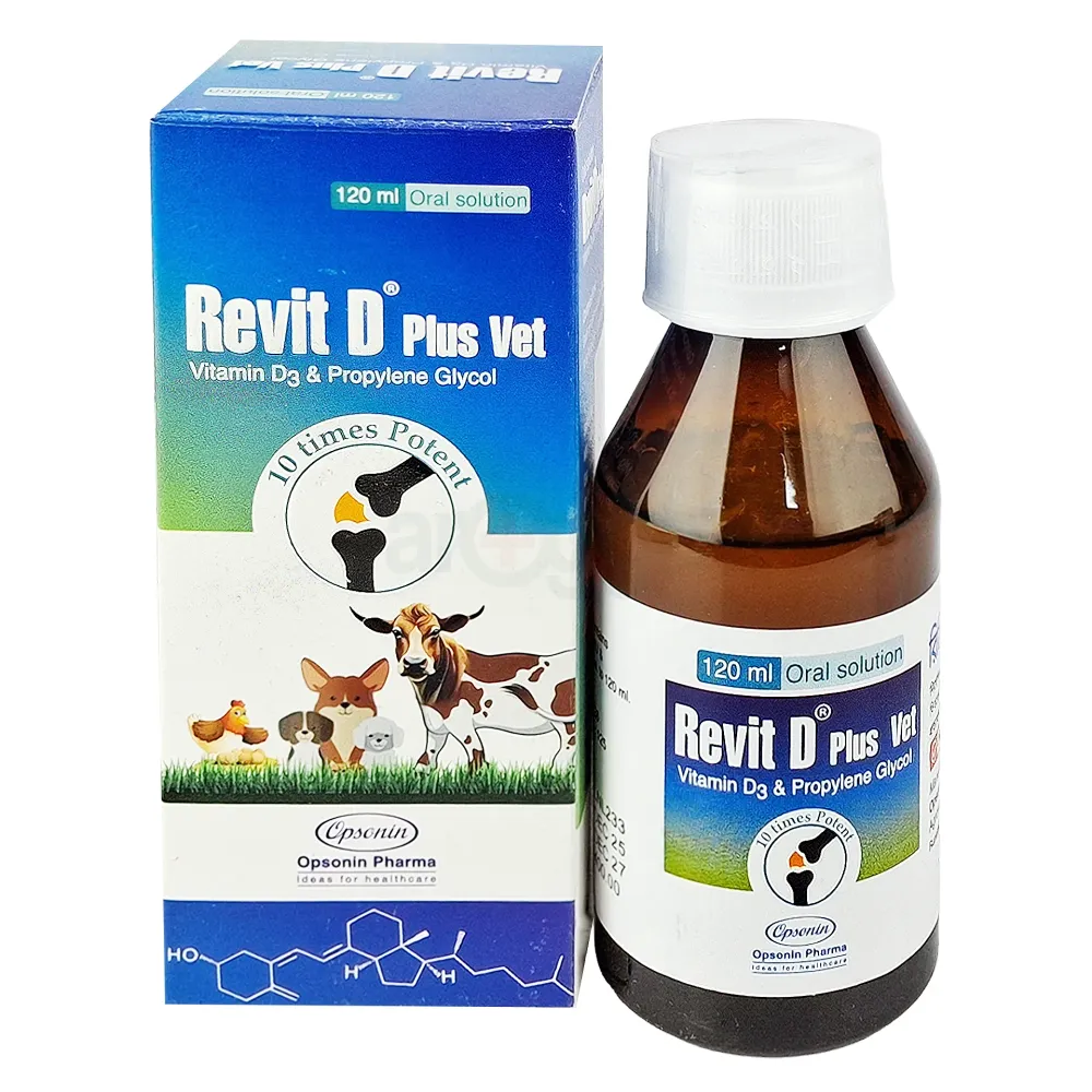 Revit D Plus Vet 120ml price in Bangladesh | Arogga