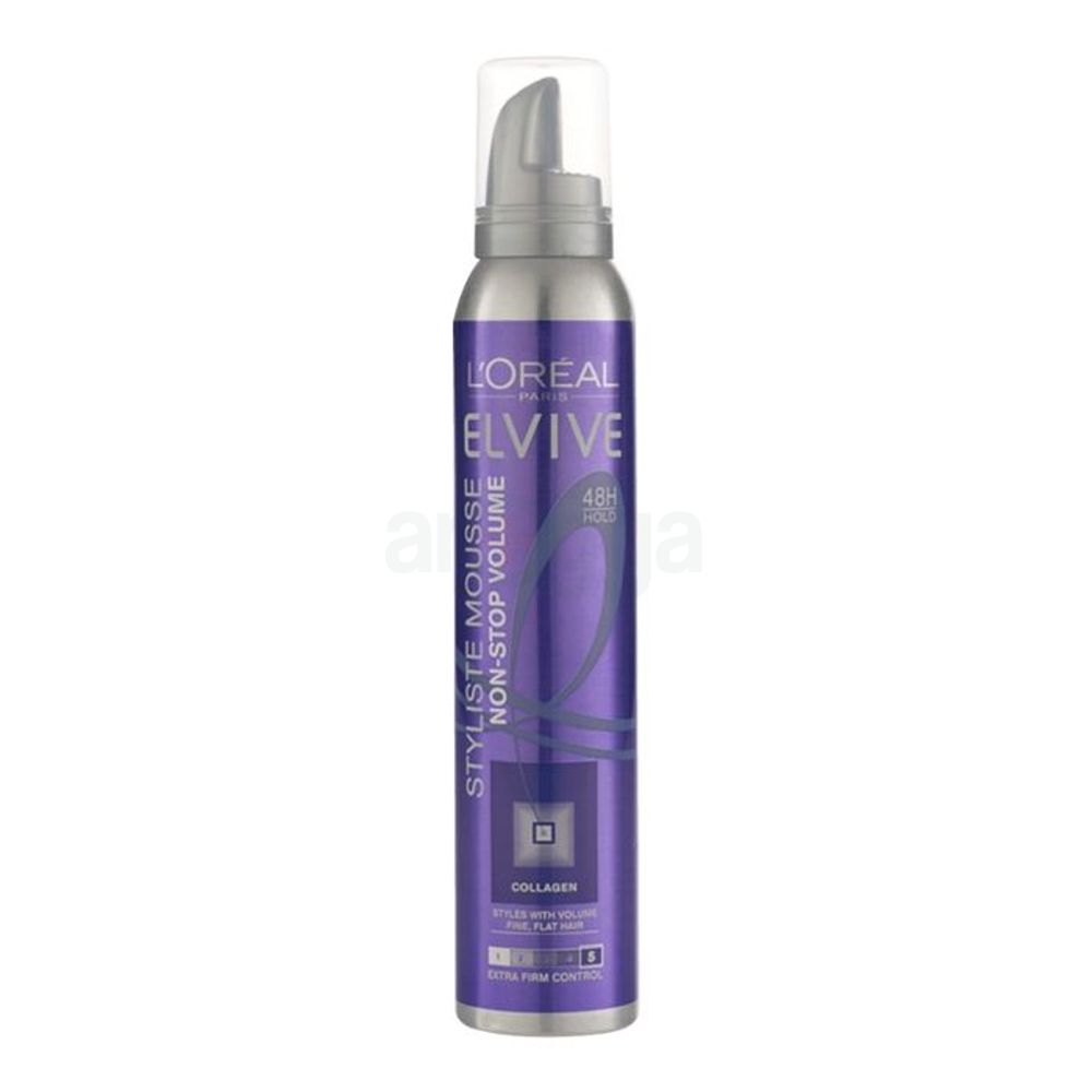 Loreal Paris Elvive 48h Non-Stop Volume Styliste Mousse 200 ml price in Bangladesh | Arogga