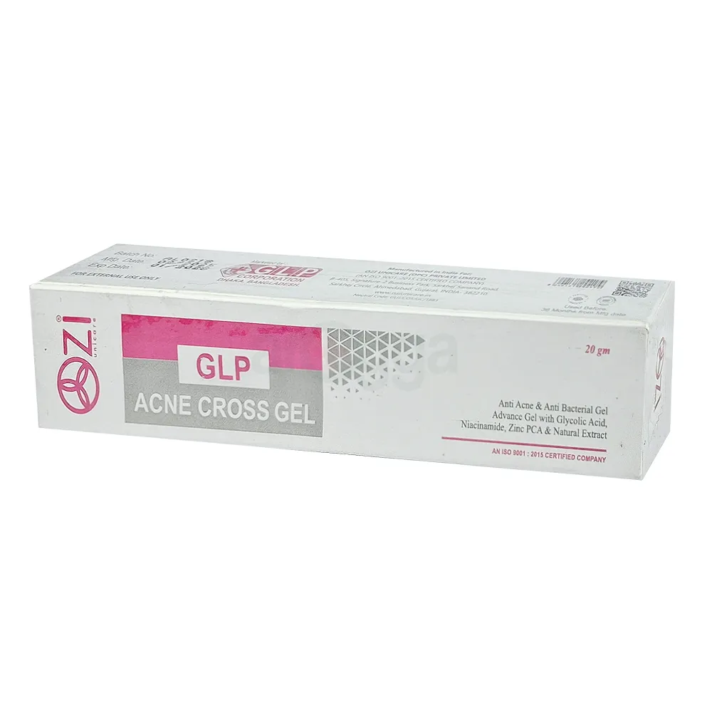 GLP Acne Cross Gel 20gm price in Bangladesh | Arogga