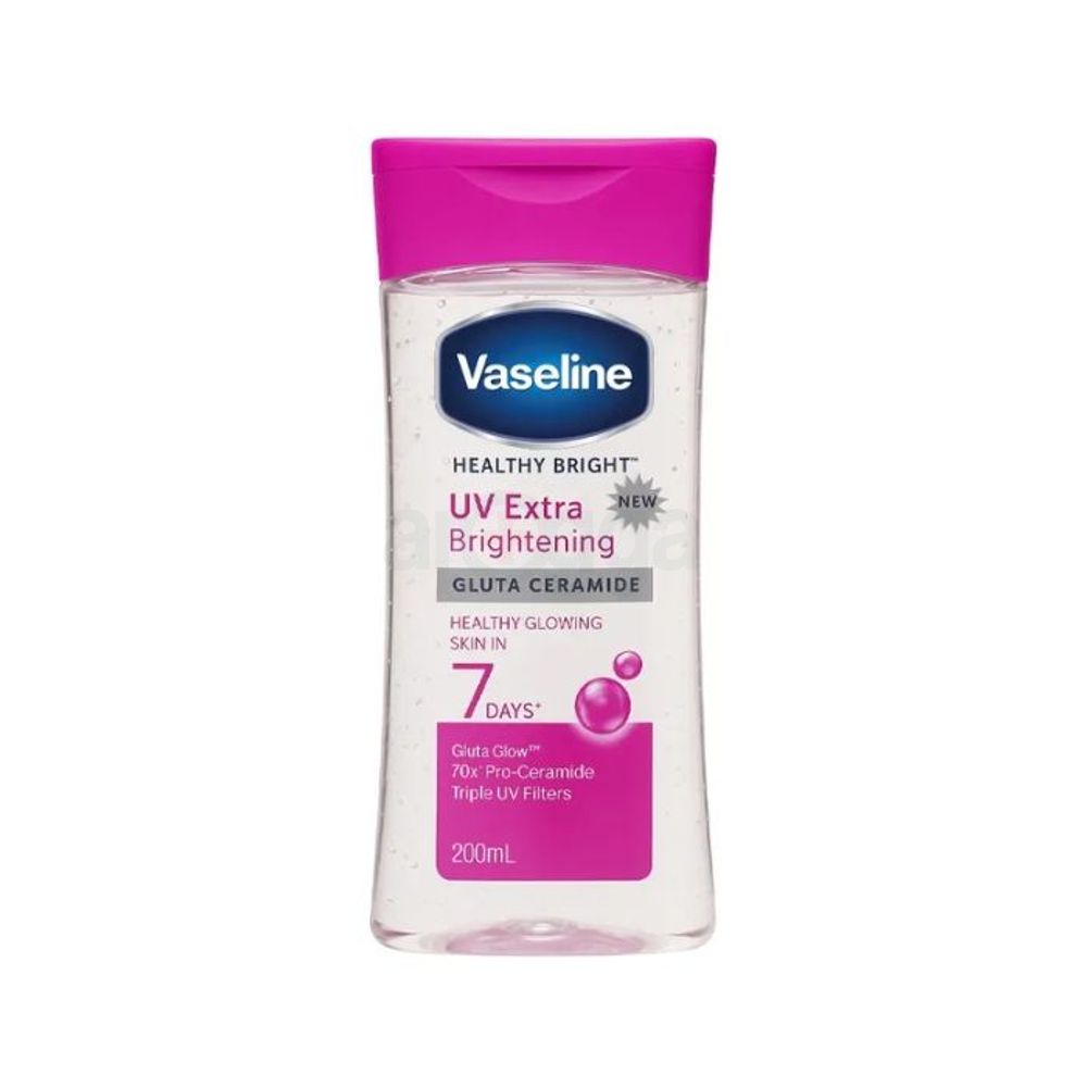 Vaseline Healthy Bright UV Extra Brightening with Gluta Ceramide Body ...