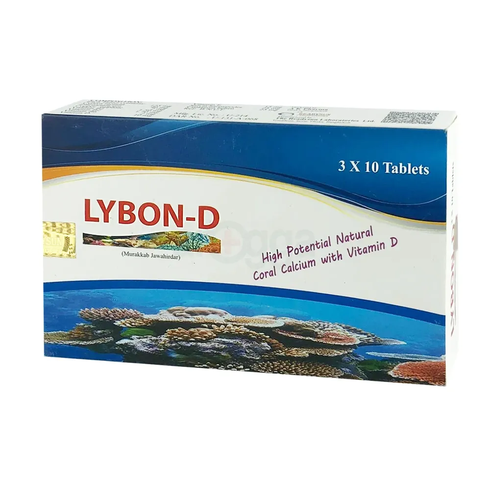 Lybon-D (Murakkab Jawahidar) – High-Potency Natural Coral Calcium with ...