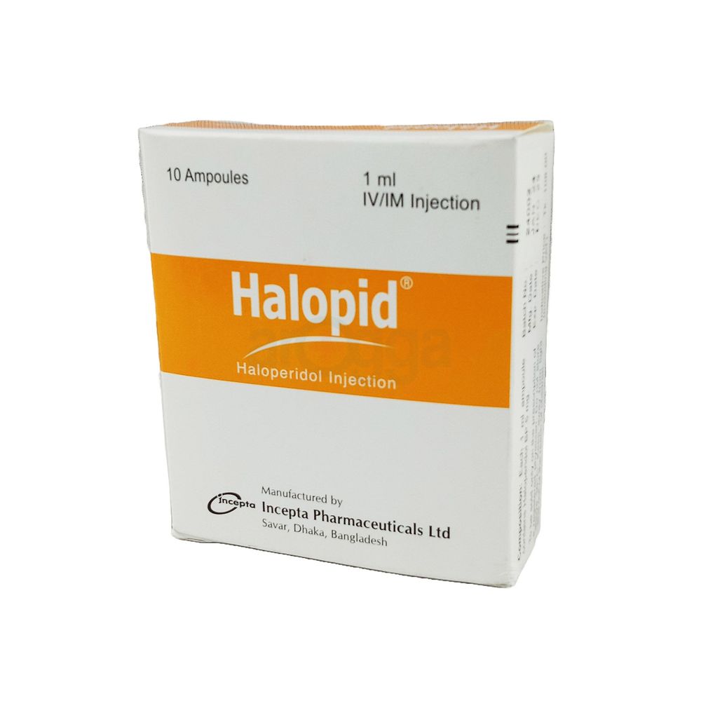 Halopid 5mg/ml Injection - Arogga Online Pharmacy