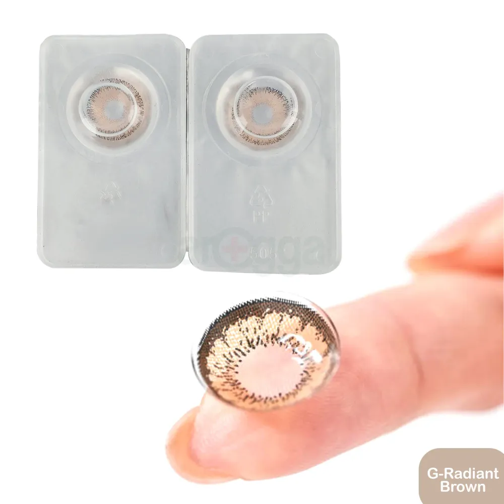 Bella Color Lens Contour – G-Radiant Brown (DIA 14.2mm) |Enhance Your ...