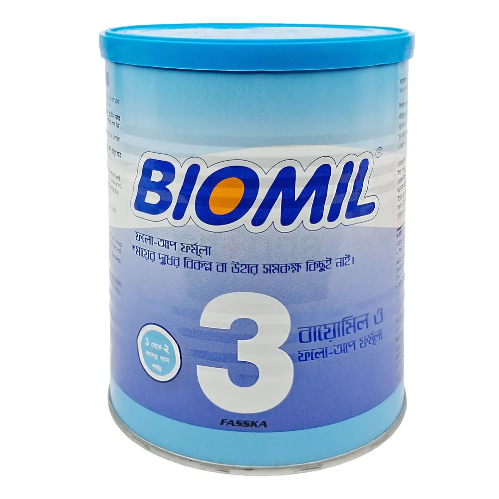 Biomil 3 Follow-Up Milk Formula Tin (1–2 Years) – 400g price in ...