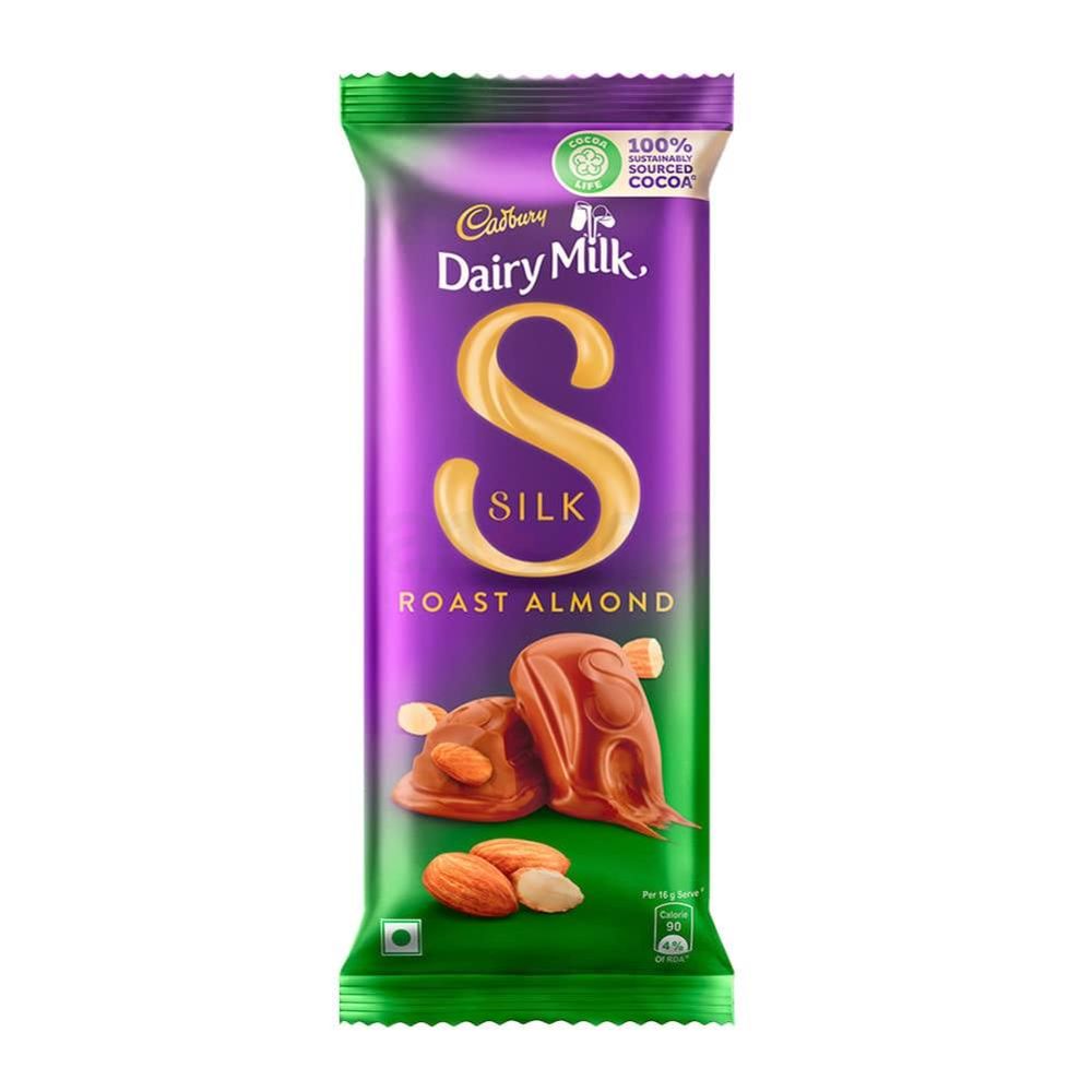 Cadbury Dairy Milk Silk Roast Almond Chocolate Bar 134g price in ...
