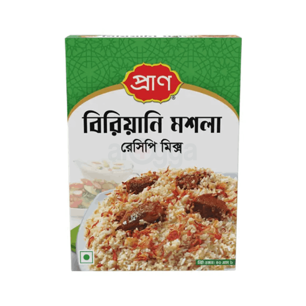 PRAN Biryani Masala 40gm price in Bangladesh | Arogga