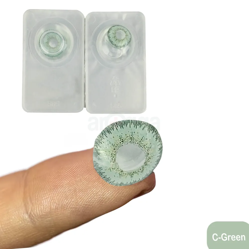 Bella Color Lens Contour – C-Green (DIA 14.2mm) Enhance Your Eye Look ...