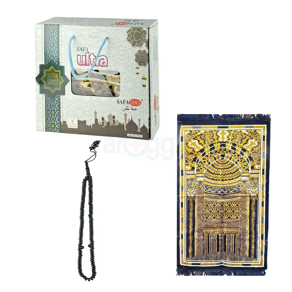 Safa Ultra Safa Teks Jaynamaj (70×110cm) – Premium Turkish Prayer Mat ...